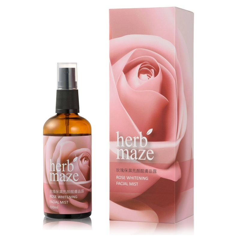 【herbmaze 草繹】玫瑰保濕亮顏醒膚晶露 | @cosme