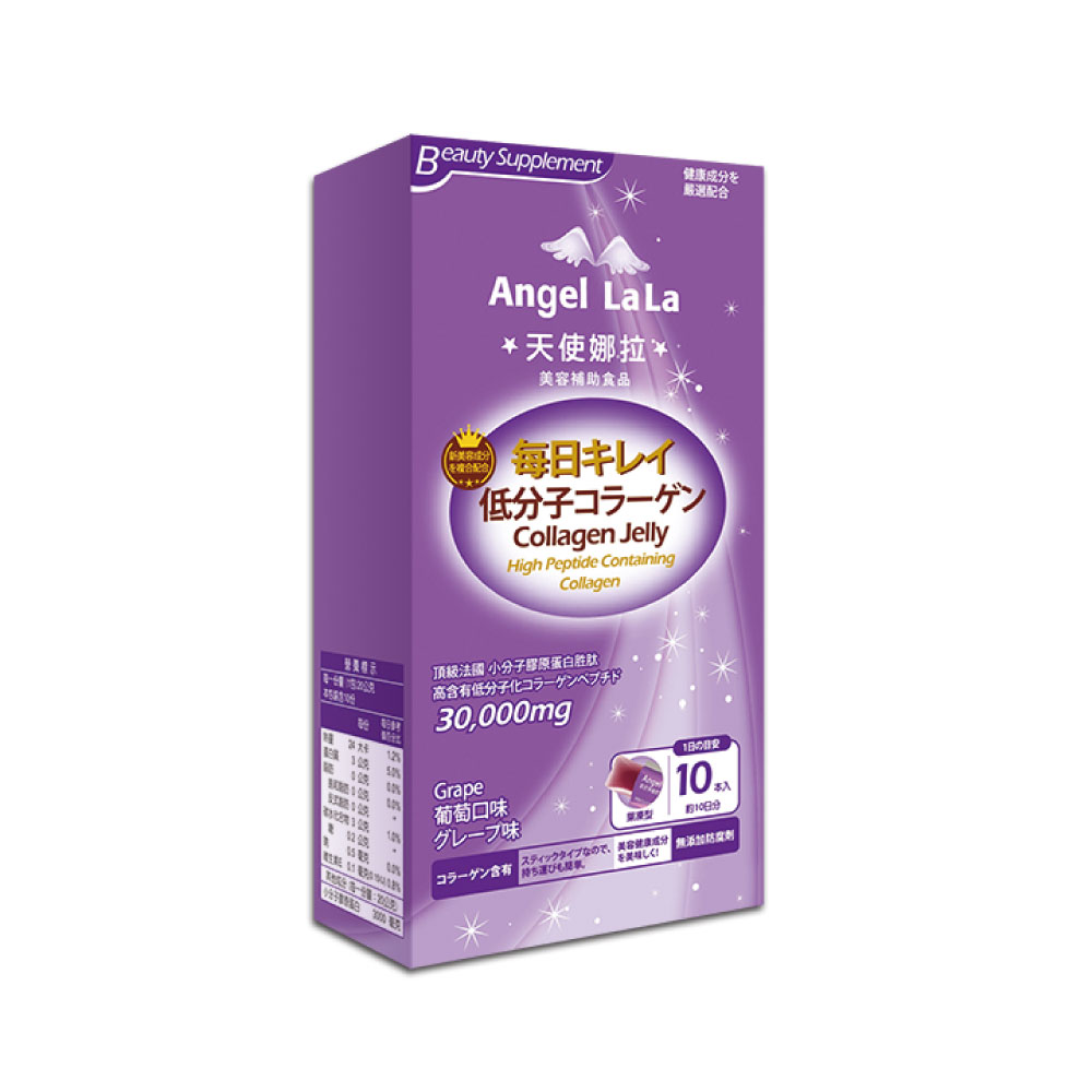 【Angel LaLa 天使娜拉】美妍青春膠原凍(葡萄口味) | @cosme
