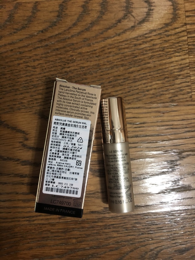 蘿蕾 - [LANCÔME 蘭蔻] 絕對完美黃金玫瑰永生活萃 | @cosme