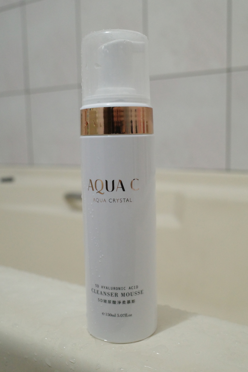 AshleyH - [AQUA C. 花漾皙] 5D玻尿酸淨柔慕斯 | @cosme