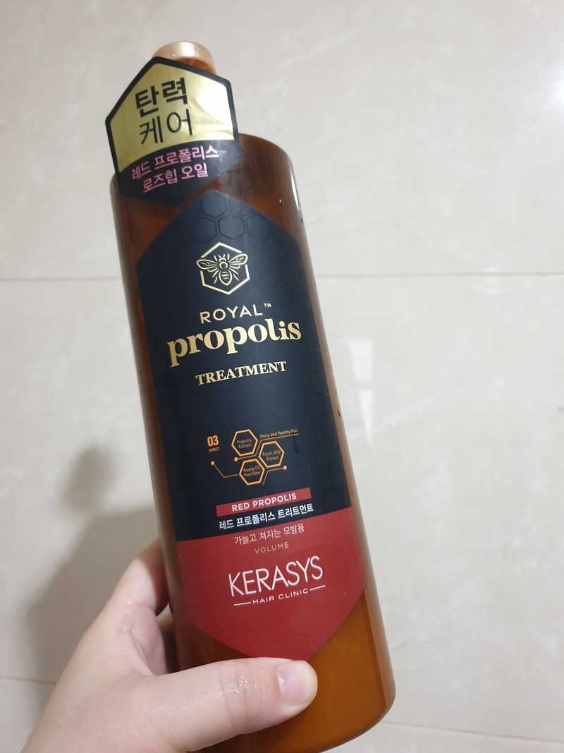 何妮妮 - [Kerasys 可瑞絲] 蜂膠活力光澤護髮素 | @cosme