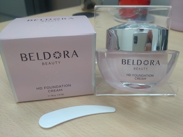 judychou - [BELDORA 蓓朵娜] HD智慧光感粉底乳霜(粉鑽瓶) | @cosme