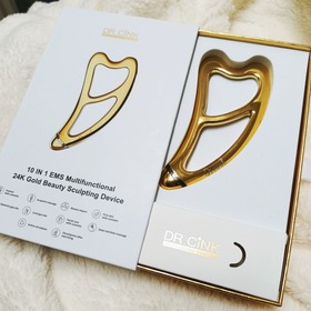 imwen - [DR.CINK 達特聖克] 24K金 EMS微電流美容雕塑儀(金 | @cosme